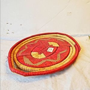 African | Accents | Tanzania Hand Woven Basket 3 Inch Long And 1 In ...